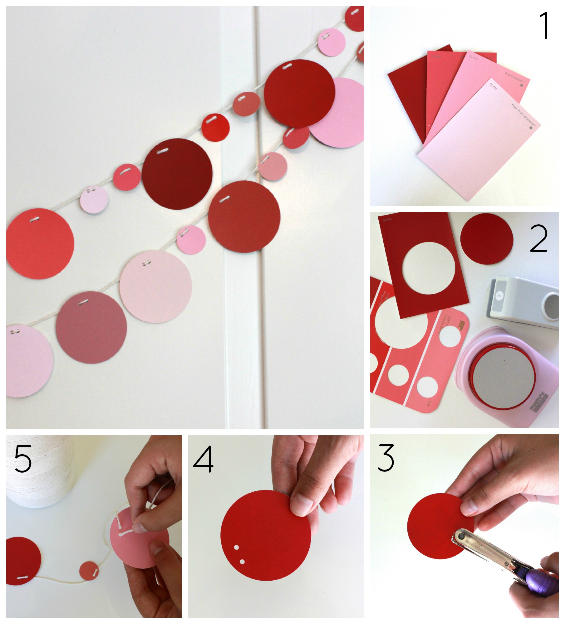 Paint Sample Garland - Rachel Hollis