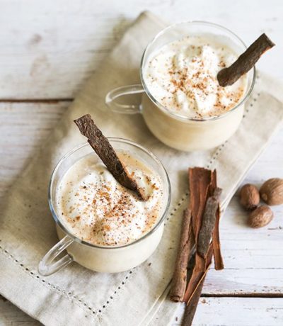 Kahlua Eggnog Cocktail - Rachel Hollis