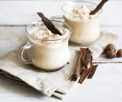 Kahlua Eggnog Cocktail - Rachel Hollis
