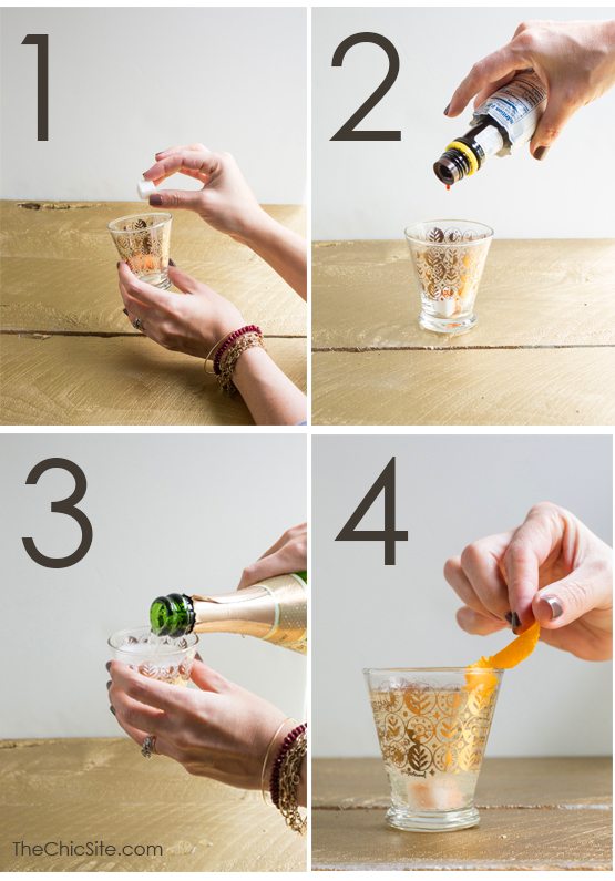 Champagne Cocktail Sipper - Rachel Hollis