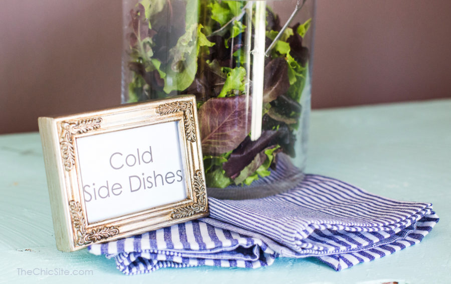 Potluck Signage - Rachel Hollis