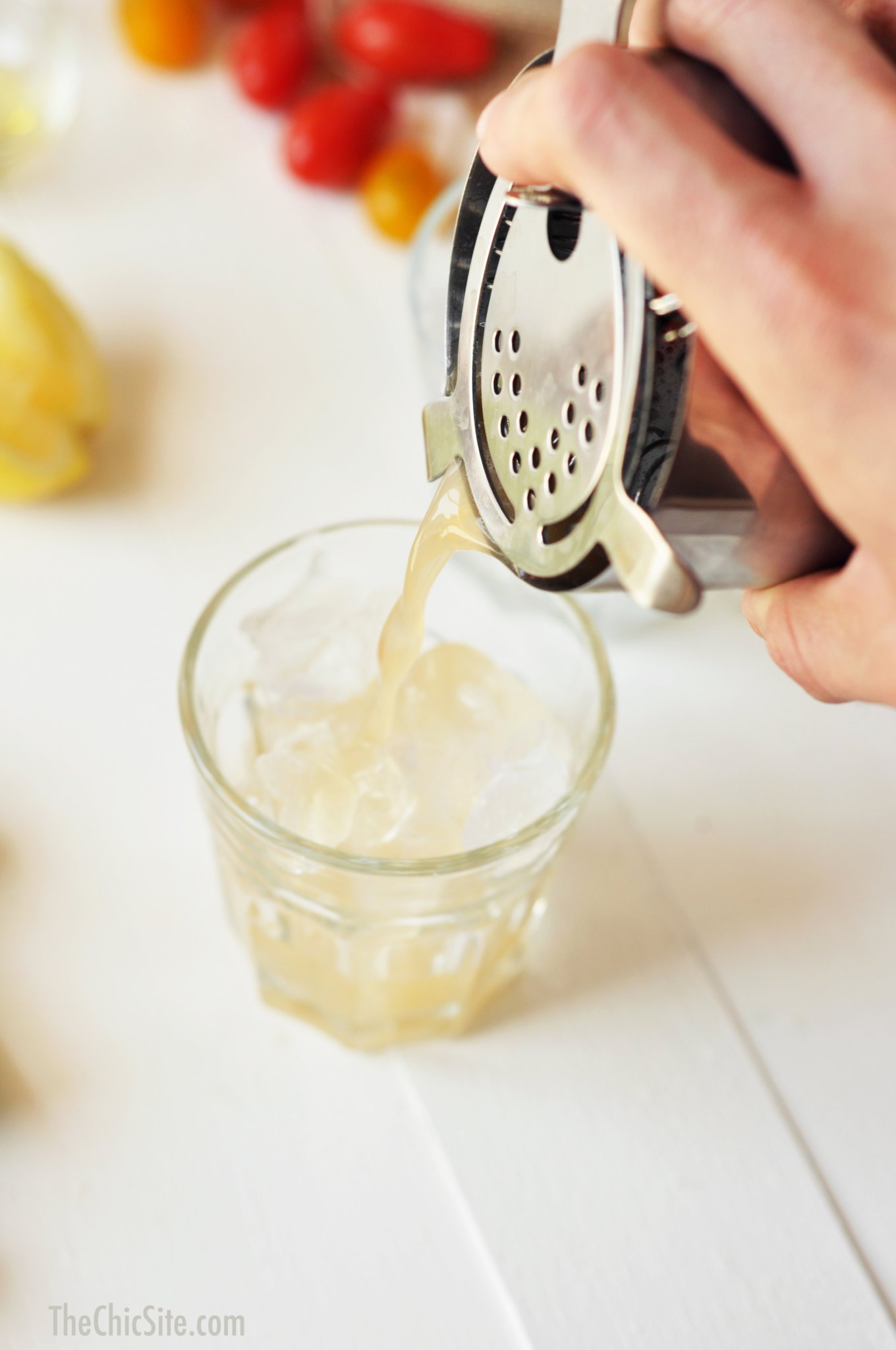 how to shake cocktails - Rachel Hollis