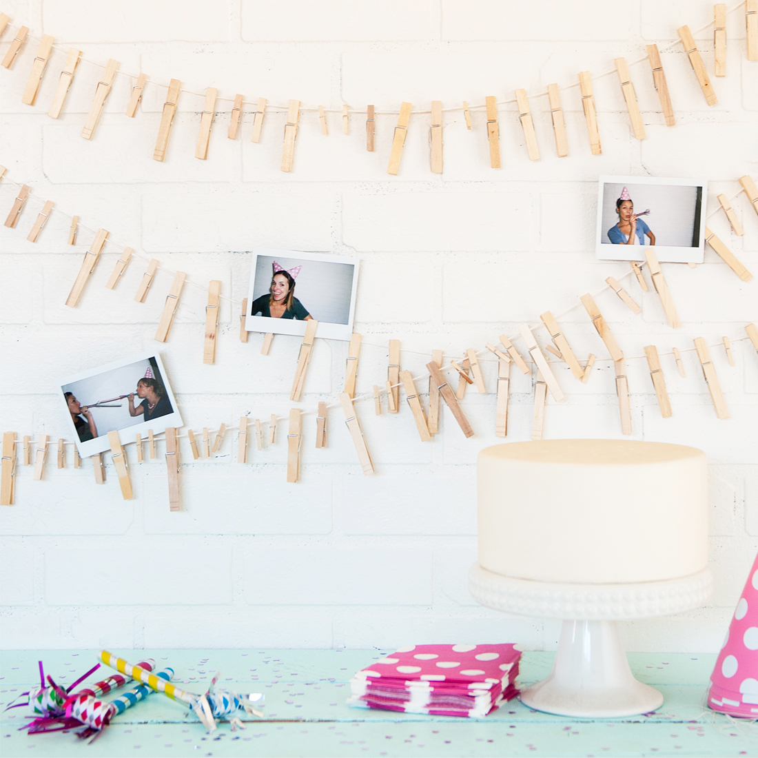 Clothespin Garland - Rachel Hollis