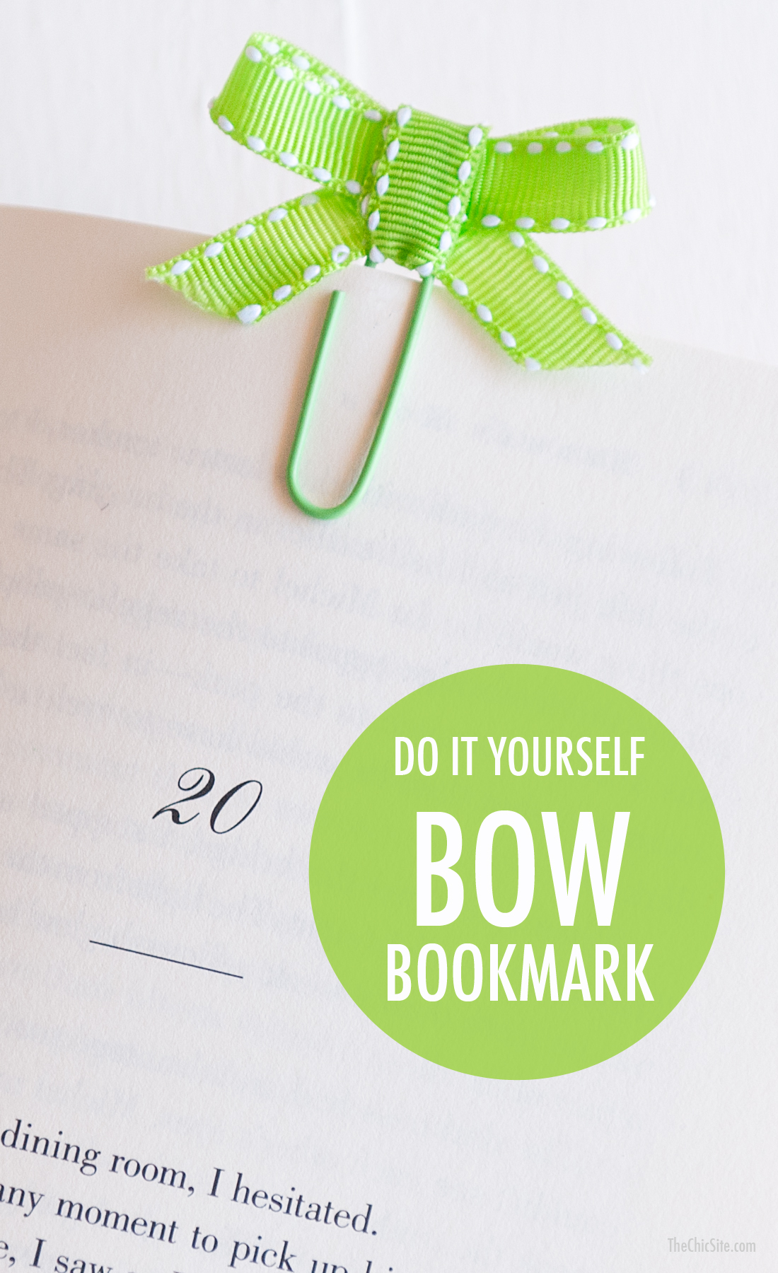 Handmade Bow Bookmark - Rachel Hollis