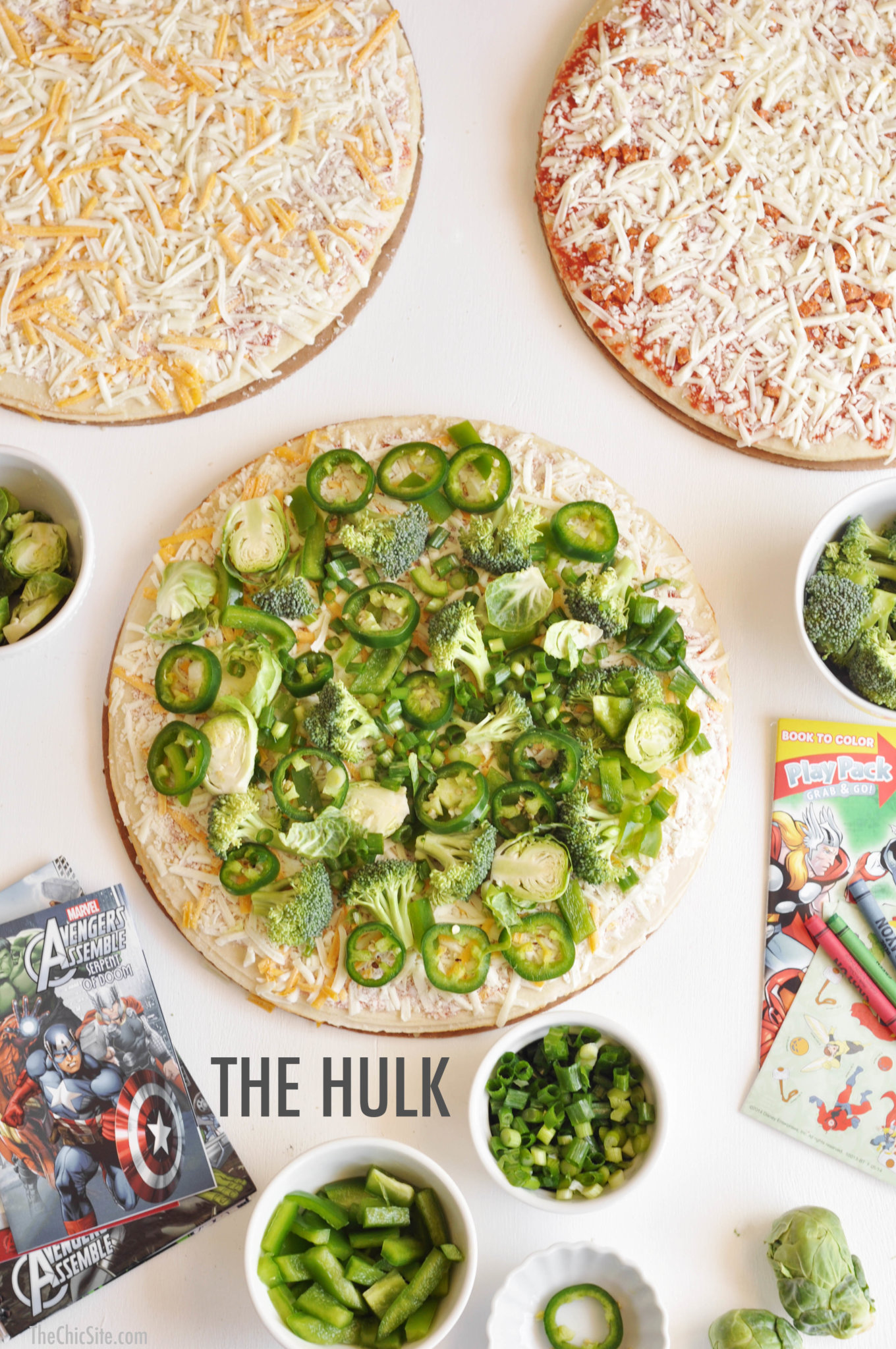 the hulk pizza - Rachel Hollis
