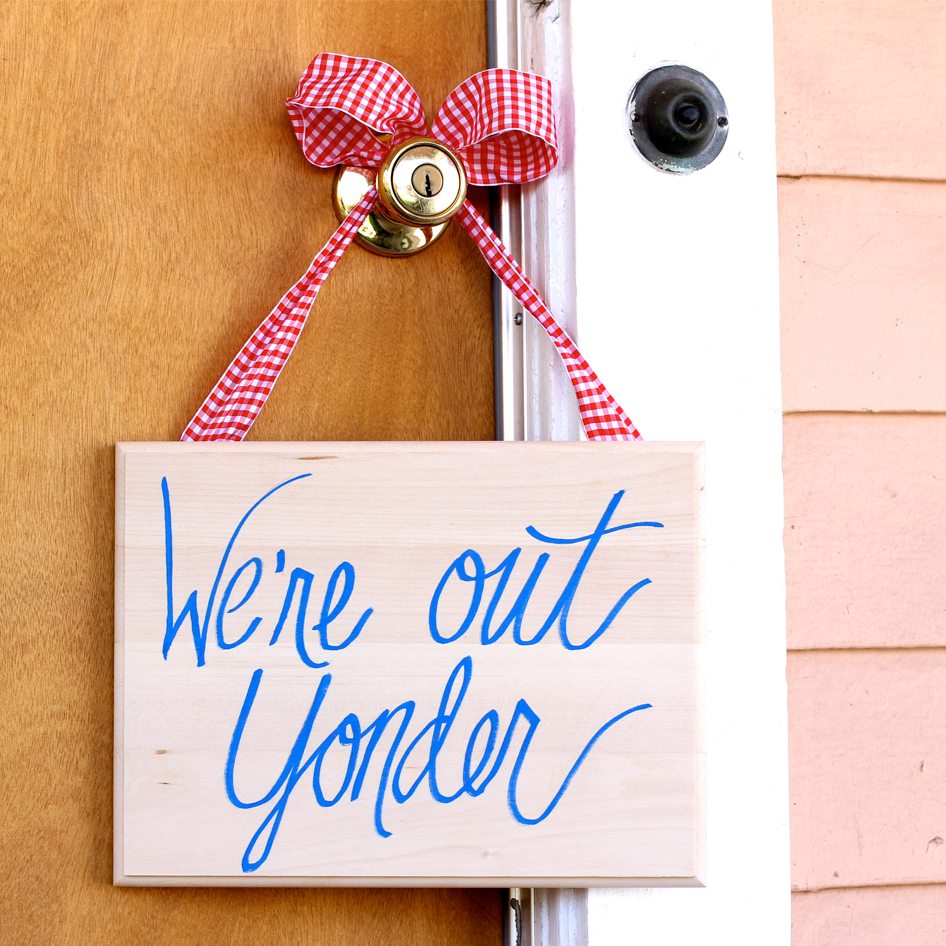 Front Door Sign - Rachel Hollis