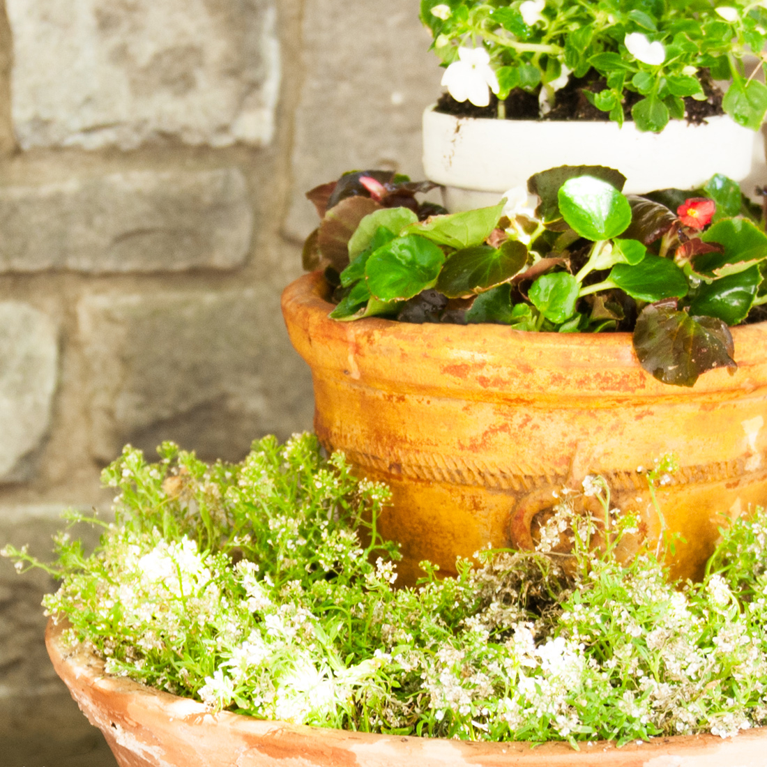 Stacked Flower Pots - Rachel Hollis