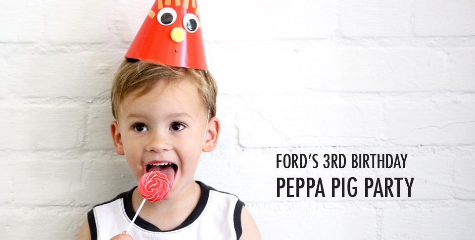 Fords Peppa Pig Party Featured - Rachel Hollis