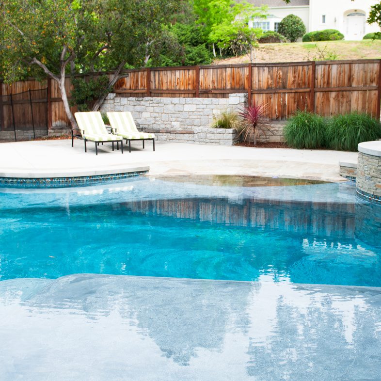 Backyard Pool Tour - Rachel Hollis