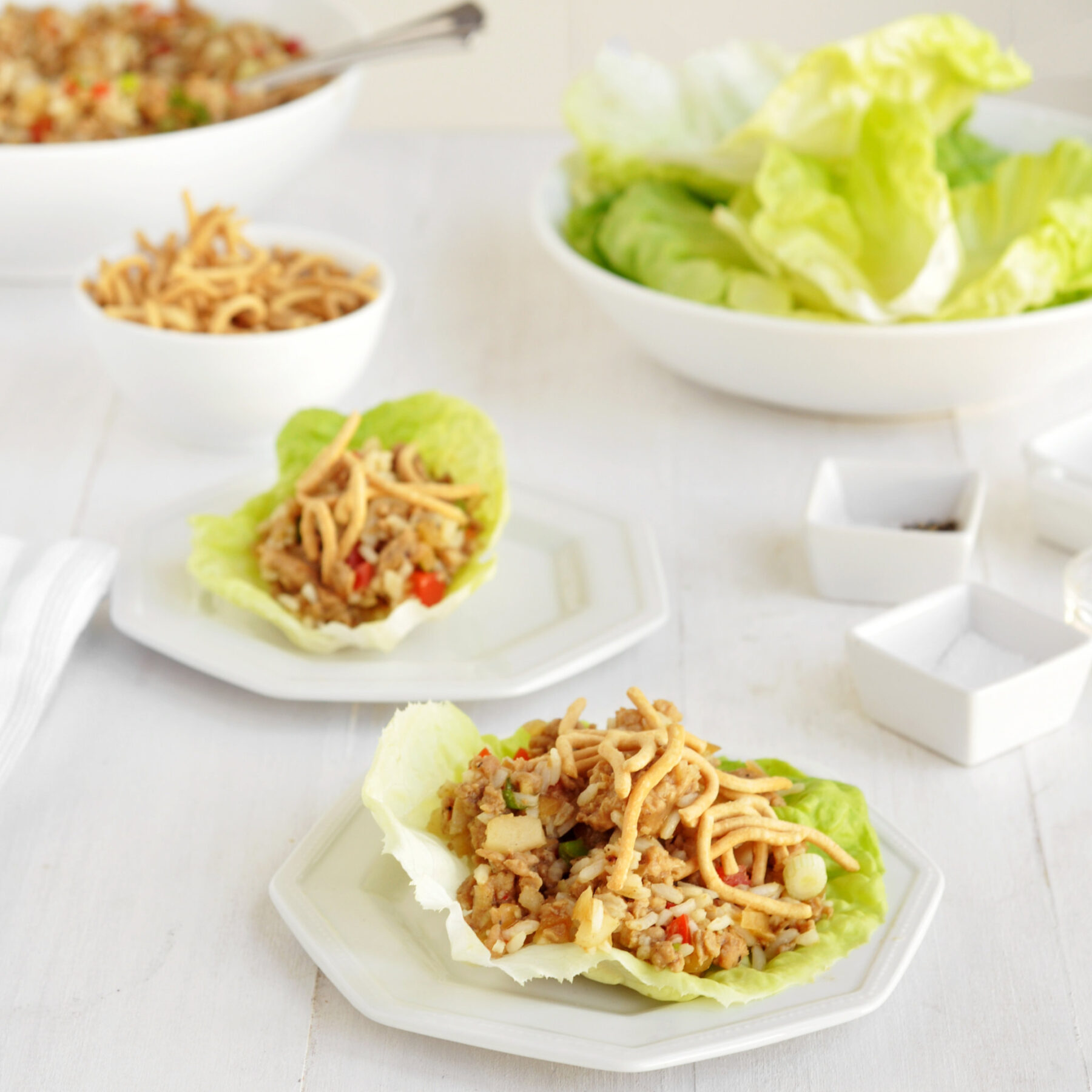 Slow Cooker Chicken Lettuce Wraps - Rachel Hollis