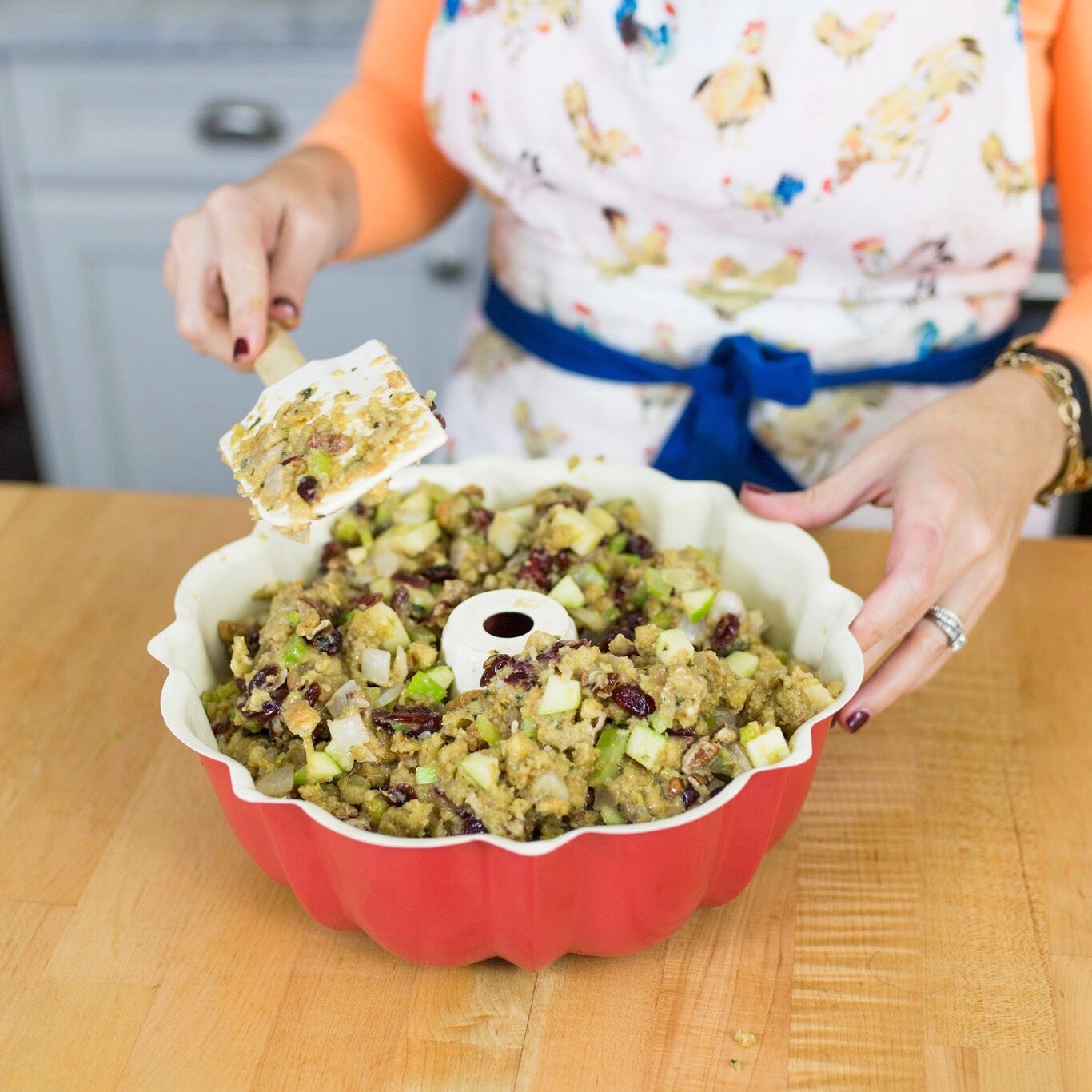 Stuffing Bundt Cake - Rachel Hollis